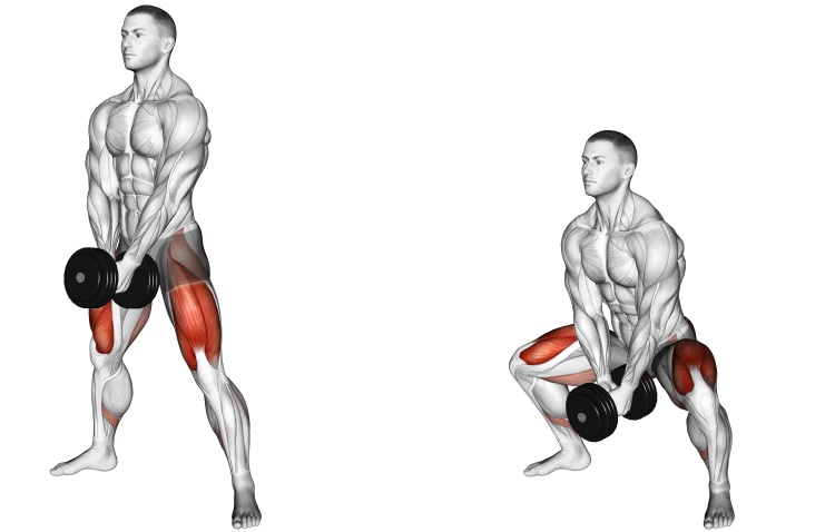 Dumbbell Sumo Squat